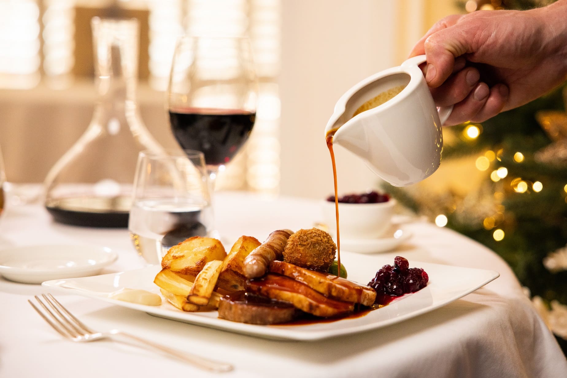 Festive Party Lunch Menu | The Atlantic Hotel, Jersey